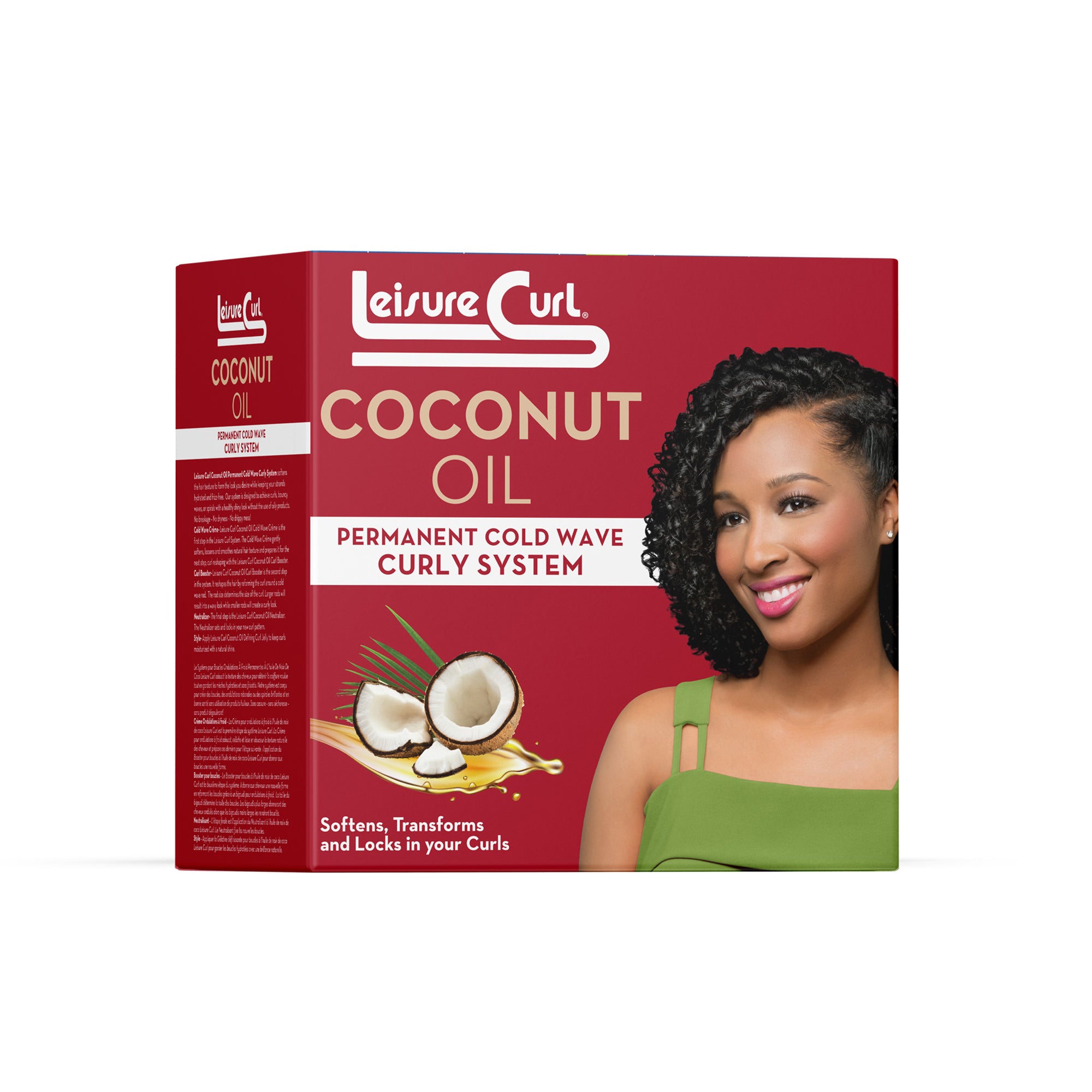 Leisure Curl Coconut Oil Permanent Cold Wave Curly System – Vitale Pro